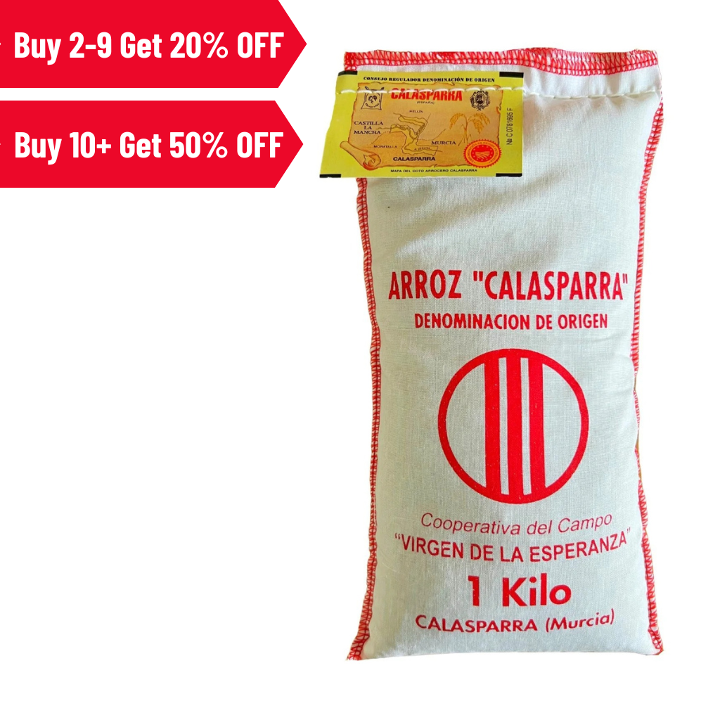 Calasparra Rice – Premium Rice for Authentic Paella 2.2 lbs – Dos ...