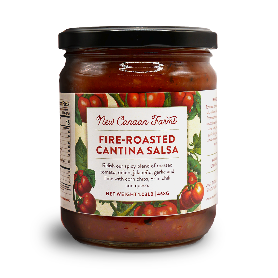 New Canaan Fire Roasted Cantina Salsa – Bold & Smoky Flavor – Dos ...